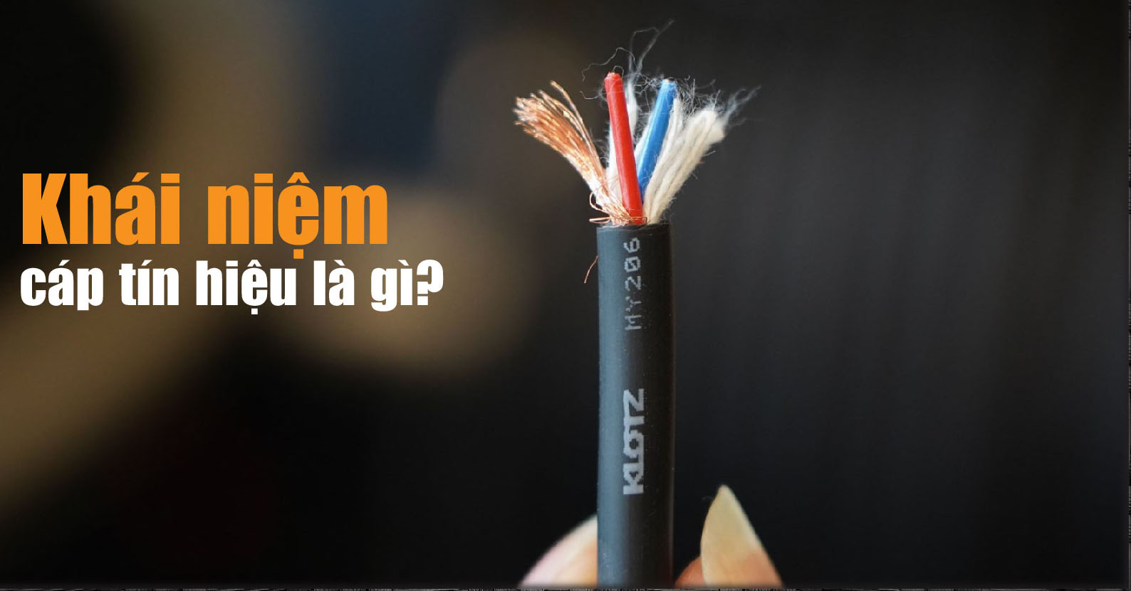 Cáp tín hiệu là gì? Đặc điểm và phân loại cáp tín hiệu phổ biến