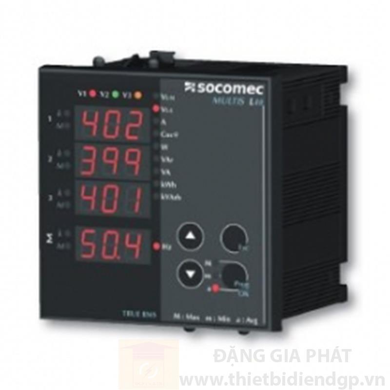 Đồng hồ đa năng Socomec Multis